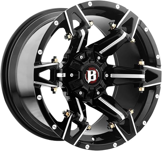 Amazon.com: Ballistic 966 Spartan 20x10 6x4.5"/6x5.5" -24mm Black ...