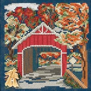 Amazon.com: Covered Bridge - Cross Stitch Kit: Everything Else