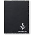 Amazon.com : Small Portfolio Notepad, Freemason Symbol, Personalized ...