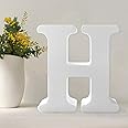 Amazon.com: Wood Letters 4.3 Inch, White Unfinished Wood Letters for ...