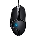 Amazon.com: Logitech G402 Hyperion Fury Wired Gaming Mouse, 4,000 DPI, Lightweight, 8 ...