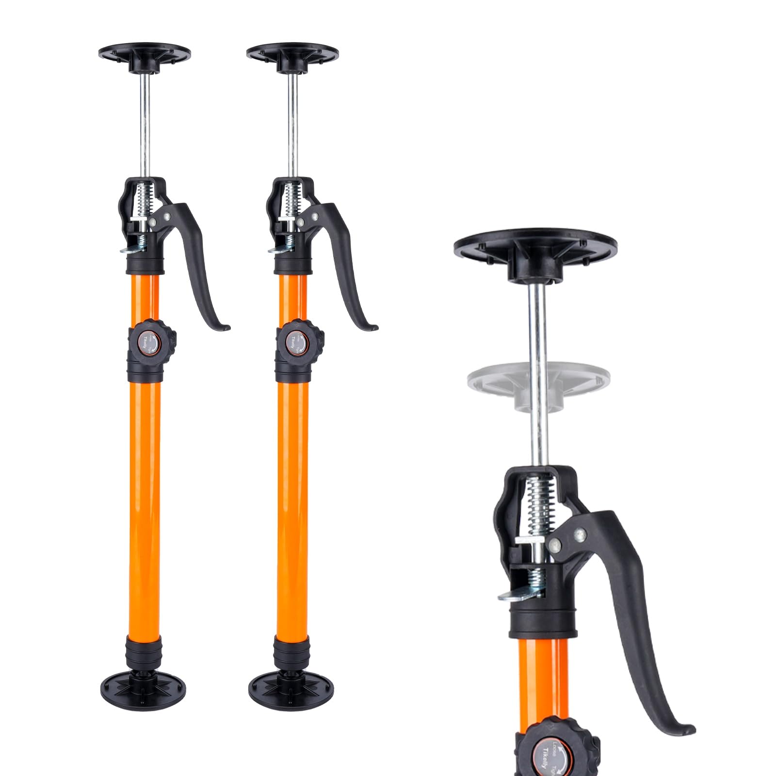 Tikelly Adjustable Support Pole, Cabinet Jacks for Installing Cabinets ...