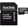 Amazon.com: SanDisk Mobile Class4 MicroSDHC Flash Memory Card- SDSDQM-B35A with Adapter 16GB ...