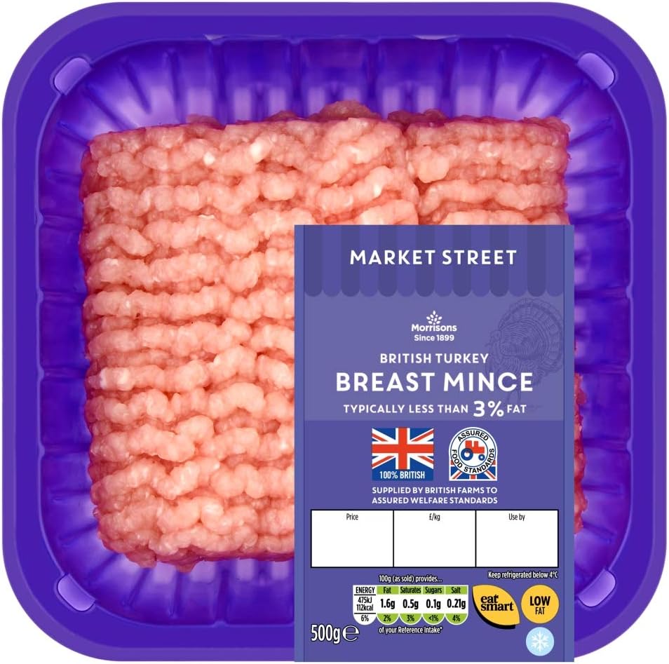Morrisons Market Street British Turkey Breast Mince, 500g: Amazon.co.uk ...