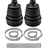 Amazon.com: 2PCS CV Boot with 4 Stainless Steel Clamps & 6 Cable Ties ...
