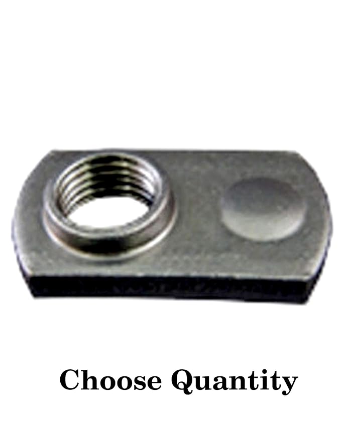 Single Tab Weld Nut with Target - Spot Weld Nuts 5/16-18 - Weld Nuts ...