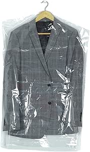 Amazon.com: 30 Pack Clear Plastic Clothes Covers 35.4inch Dry Cleaning ...