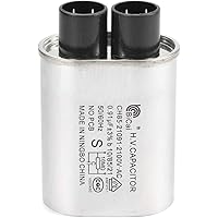 Amazon.com: BlueNatHxRPR 0.91 uF MFD Microwave Capacitor Replacement 2100V Compatible for Amana ...