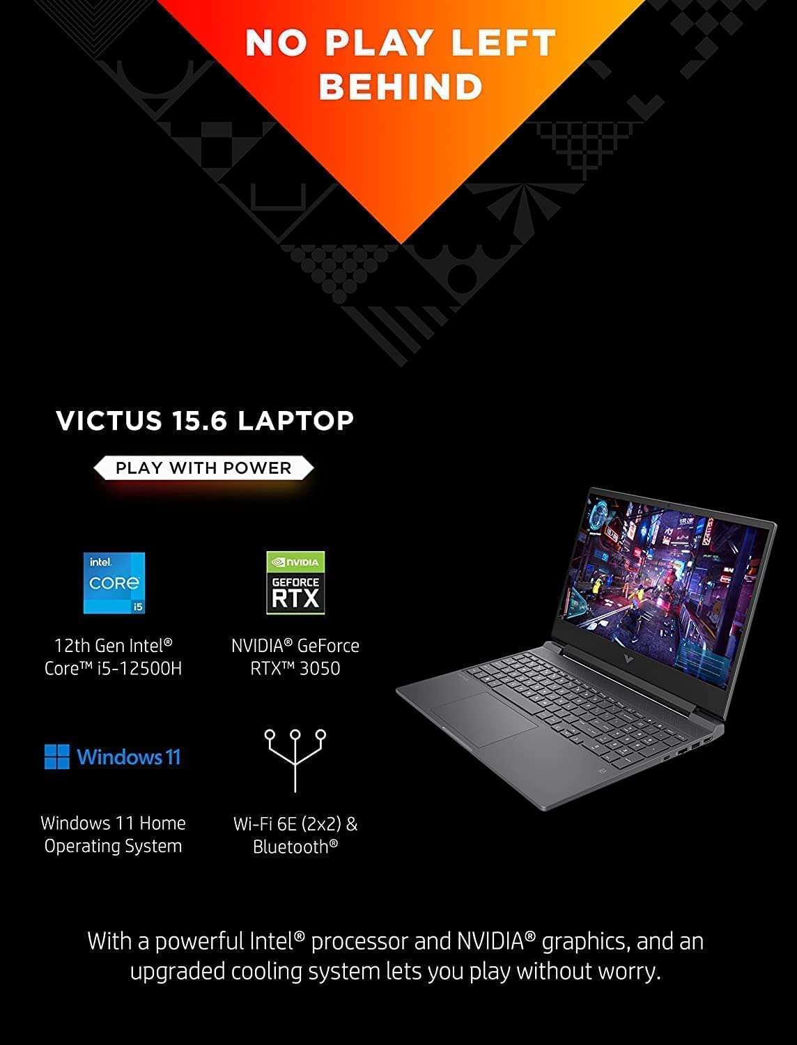 Mua HP Victus Gaming Laptop, 17.3 inch FHD Display, 12th Gen Intel Core ...