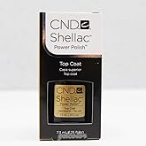 Amazon.com: CND Shellac Gel Nail Polish ORIGINAL Top Coat, Ultra Shine ...