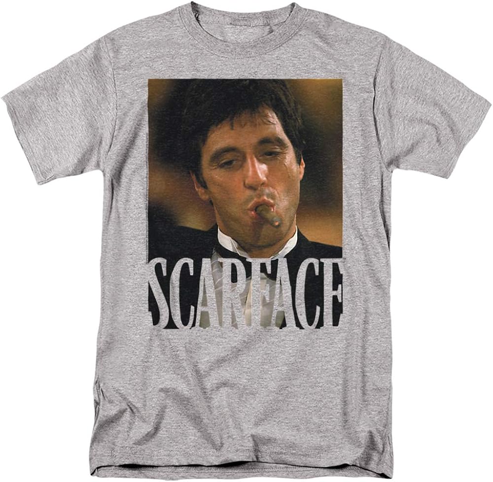 Amazon.com: Scarface Smoking Cigar Unisex Adult T Shirt: Clothing