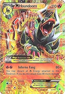 Amazon.com: Pokemon - Mega-Houndoom-EX (22/162) - XY BREAKthrough ...