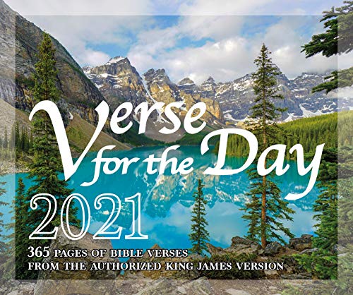Verse For The Day Bible Verse Calendar 2021 With KJV Scripture - 365 ...