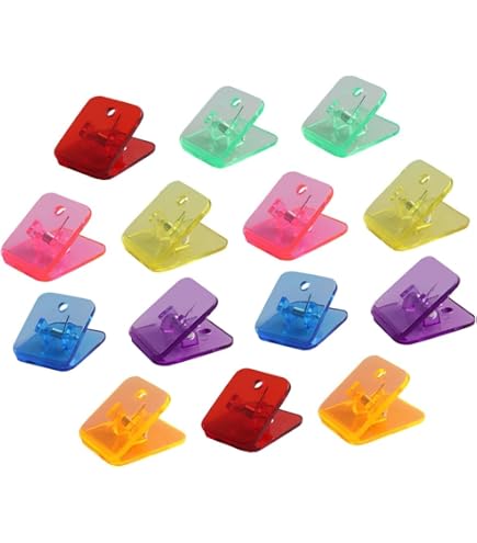Plastic Clips Versatile Butterfly Paper Clips | 1.4mm Thick | 1 X 1.5 ...