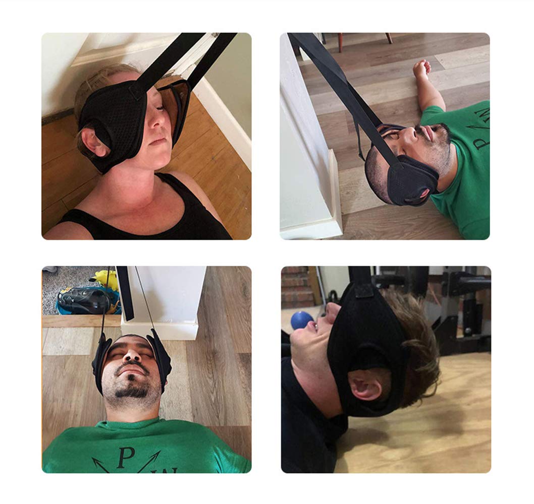 Head-Hammock Cervical Traction, Portable Head Hammock, with Adjustable ...