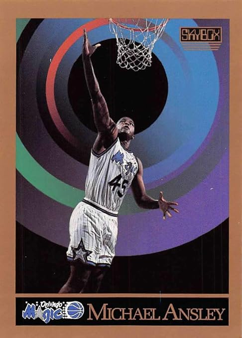 Amazon.com: 1990-91 Skybox Series 1 Basketball #200 Michael Ansley ...