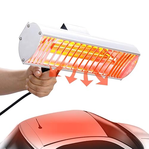 DATOUBOSS Infrared Paint Curing Lamp 1000W Shortwave Infrared Heat Lamp ...