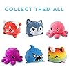 TeeTurtle - The Original Reversible Octopus Plushie - Angry Light Pink ...
