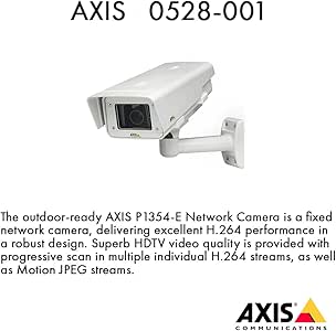 Amazon.com : AXIS P1354-E Network Camera - network camera (0528-001 ...