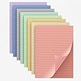Amazon.com : EOOUT Lined Sticky Notes, 4x6 Inches, 8 Pack, 40 Sheets ...