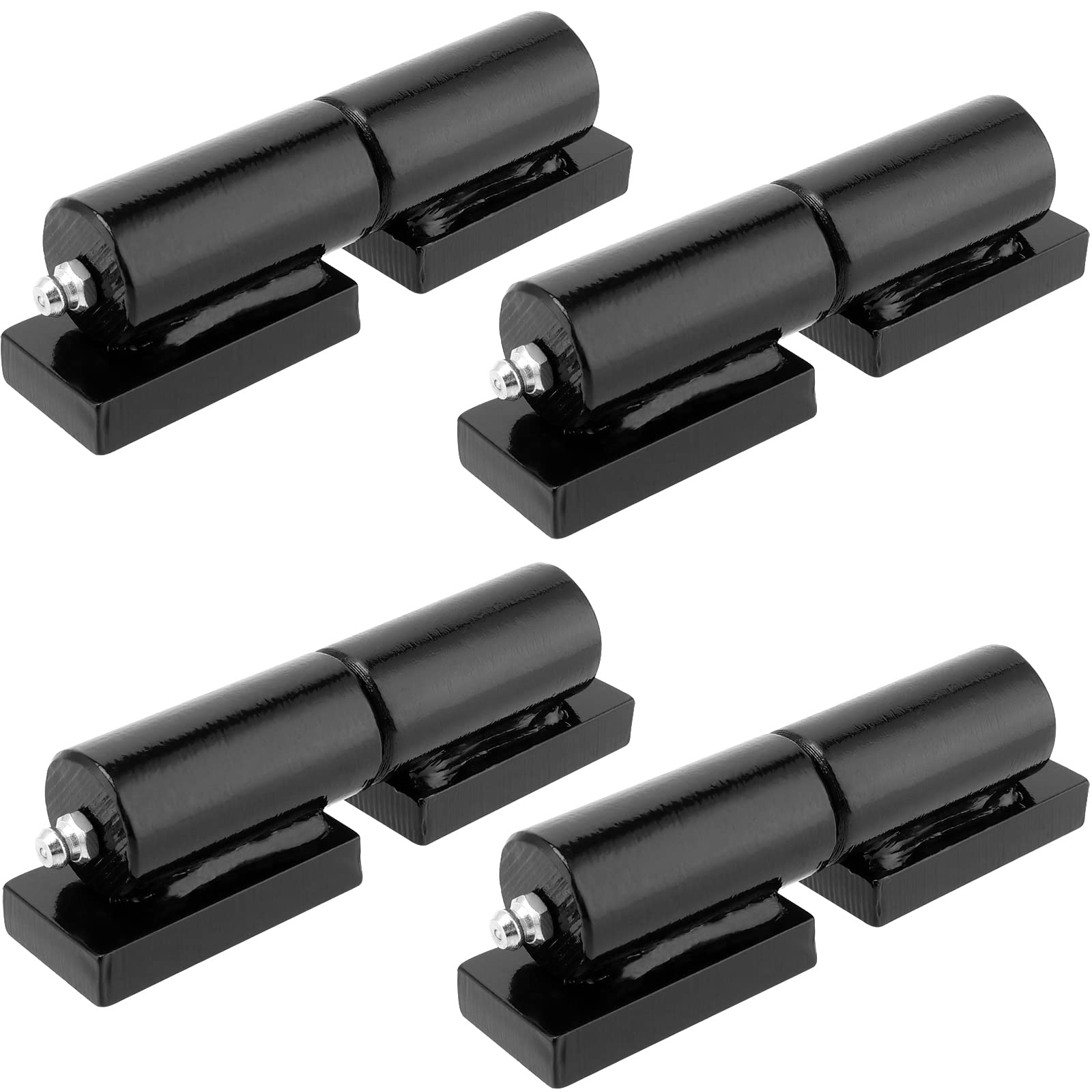 SHEUTSAN 4 Pack 5 Inch Heavy Duty Barrel Gate Hinge, Weld On Barrel ...