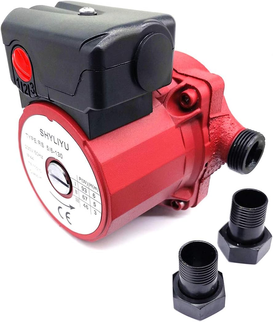 SHYLIYU Circulating Pump 46/67/93W Hot Water Circulation Systems ...