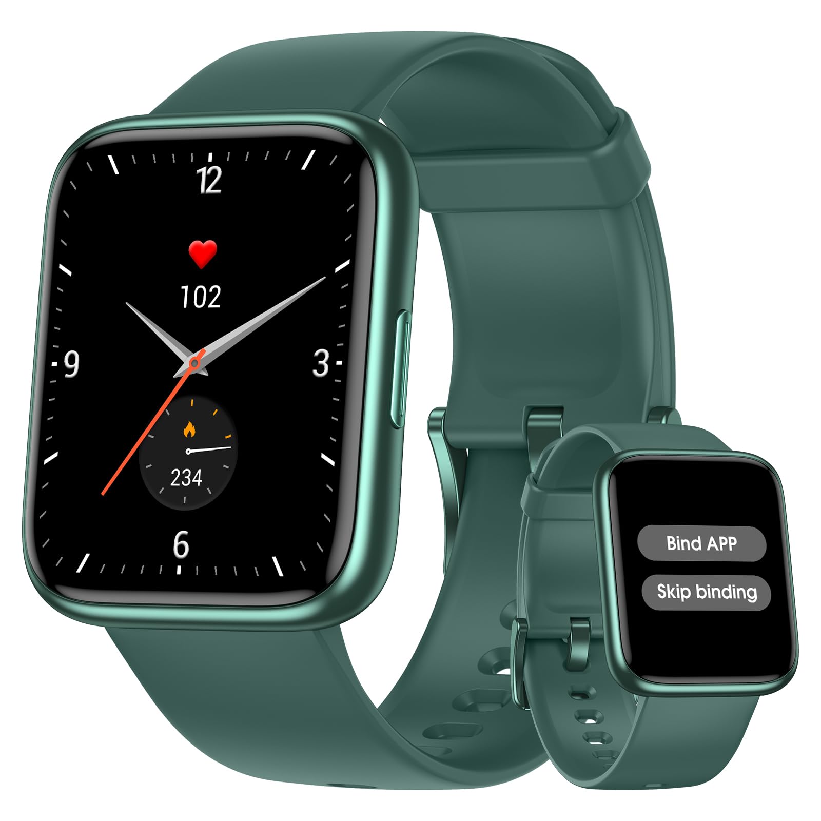 Smart Watch, Fitness Tracker with Heart Rate, SpO2 and Sleep Monitor ...