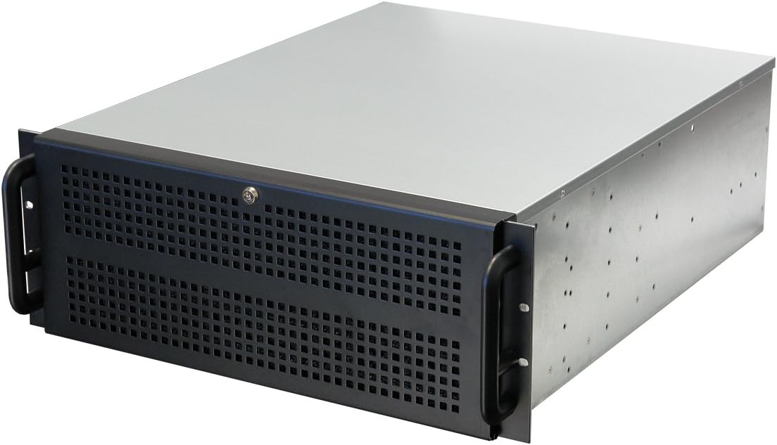 NORCO 4U Rack Mount 3 x 5.25-Inch Drive Bay, 10 x 3.5-Inch Drive Bays ...