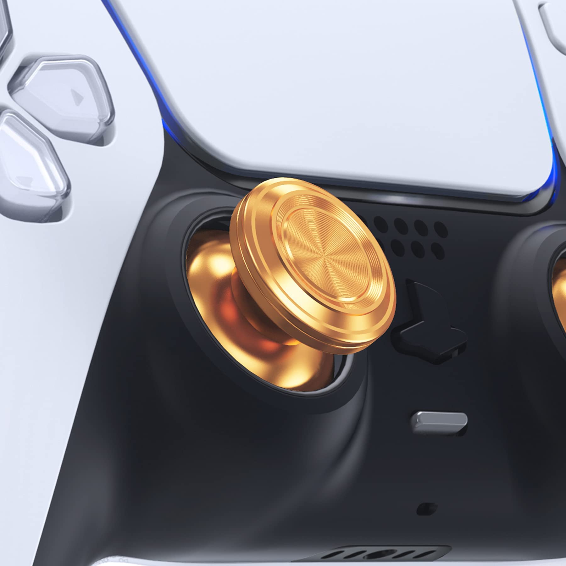 Mua eXtremeRate Custom Gold Metal Thumbsticks for PS5 Controller ...