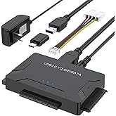 Amazon.com: EYOOLD USB 3.0 to SATA IDE Adapter, Hard Drive Reader ...