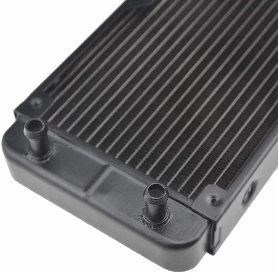 BXQINLENX 18 Pipe Aluminum Heat Exchanger Radiator for PC CPU CO2 Laser ...