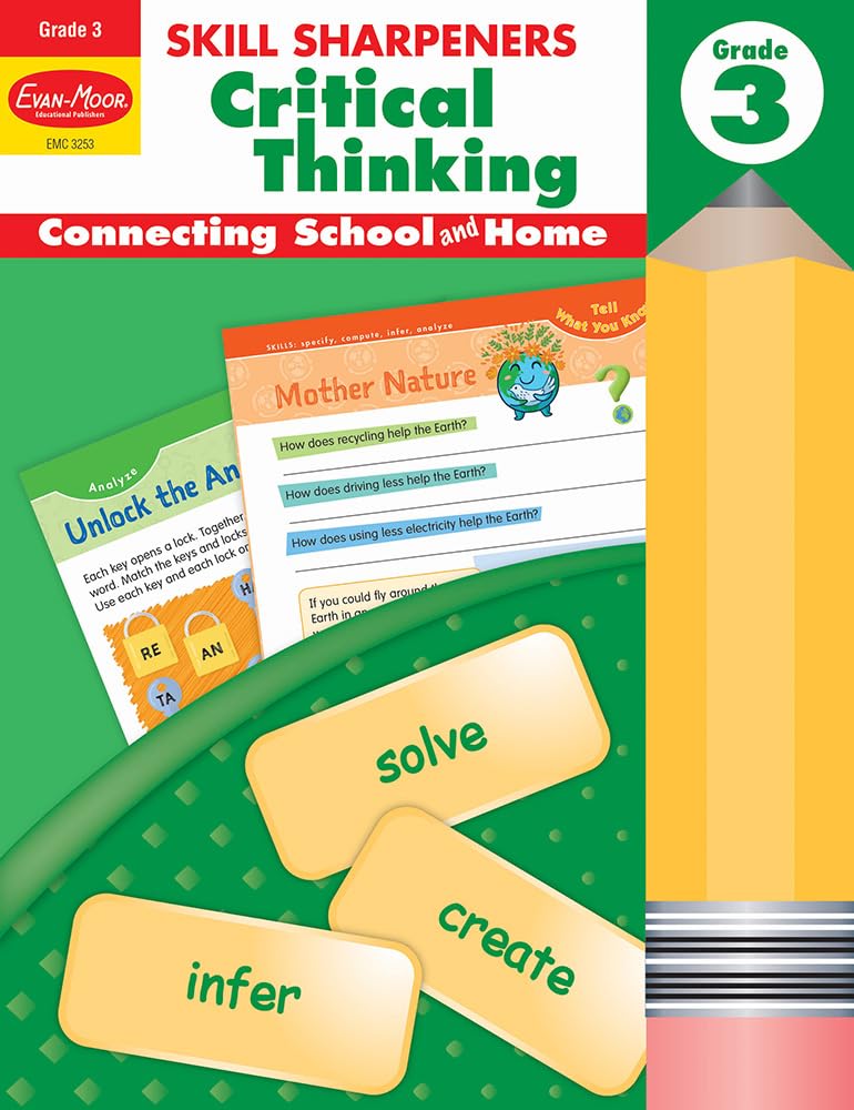 Mua Evan-Moor Skill Sharpeners Critical Thinking, Grade 3 Workbook ...