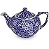 Burleigh Dark Blue Calico Teapot Large 1 litre: Amazon.co.uk: Kitchen ...