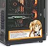 Anime Stickers for PC Case Glass,Cartoon Decor Decals for Computer ...