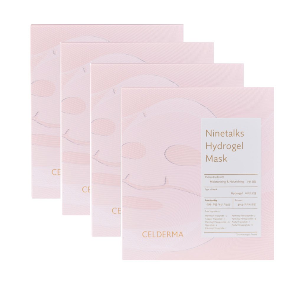 Amazon.com : CEL-DERMA Season9 Ninetalks Fitting Gel Mask 25g x 4pcs ...
