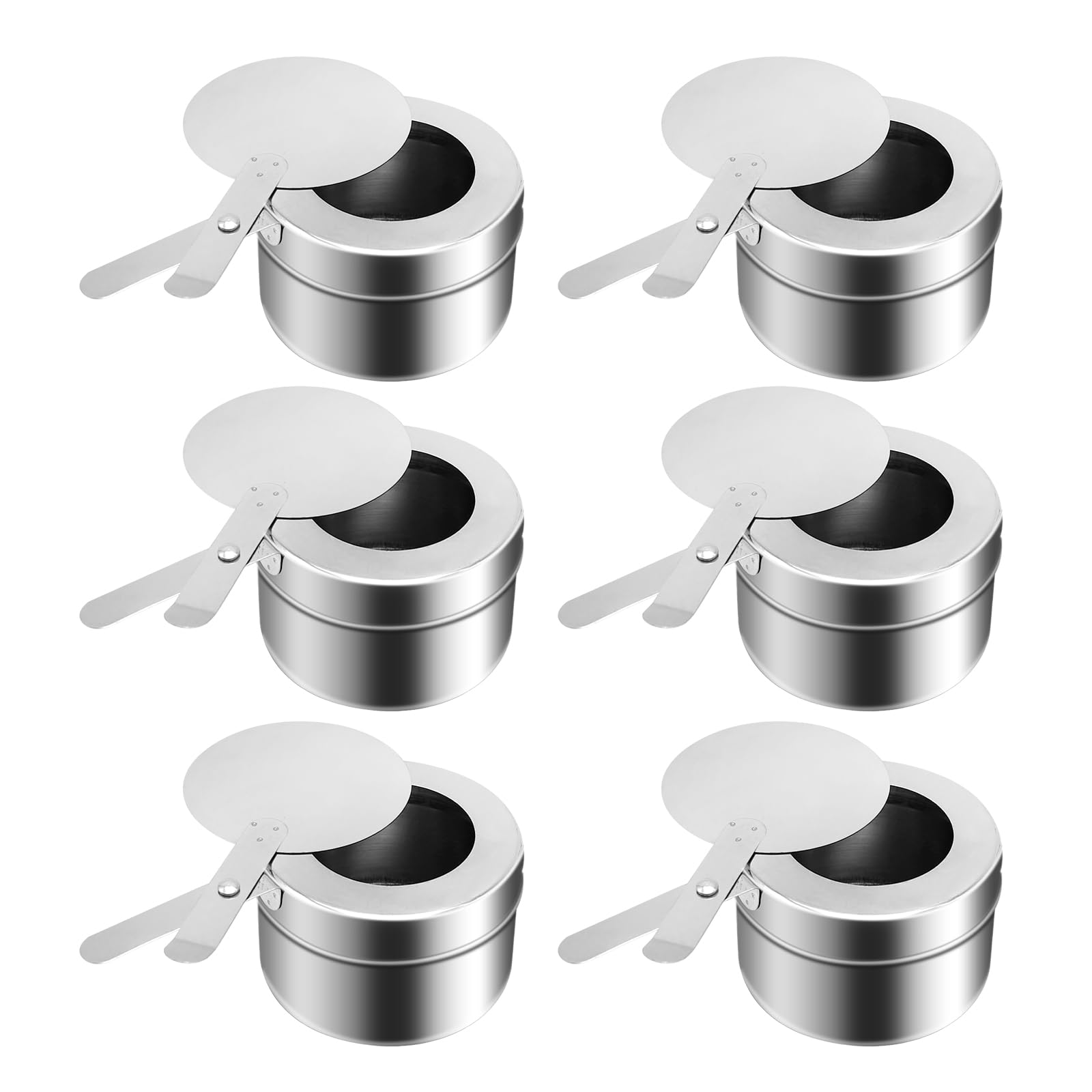 Stainless Steel Fuel Holder, Chafing Wick Fuel Holder with Cover ...