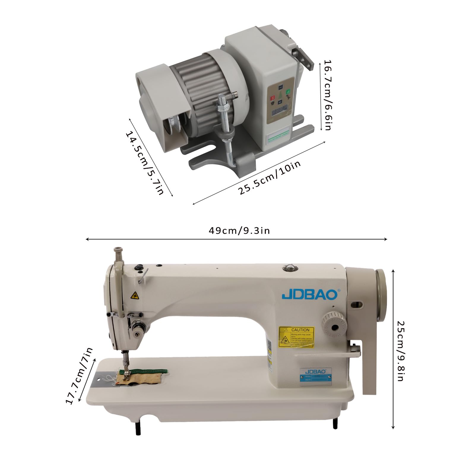 Industrial Sewing Machine, Heavy Duty Commercial Sewing Machine With ...