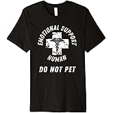 Amazon.com: Emotional Support Human Do Not Pet - Service Dog Love Humor Pullover Hoodie ...