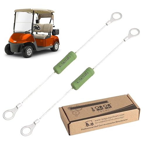 10L0L Golf Cart Solenoid Resistor Assembly for 1989-up EZGO Electric ...