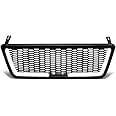 Amazon.com: DNA MOTORING GRF-LB-012-BK ABS Badgeless Honeycomb Mesh LED ...