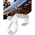 Amazon.com: Gutter Clips for Hanging Outdoor Lights: 50Pcs Metal White Weatherproof Christmas ...
