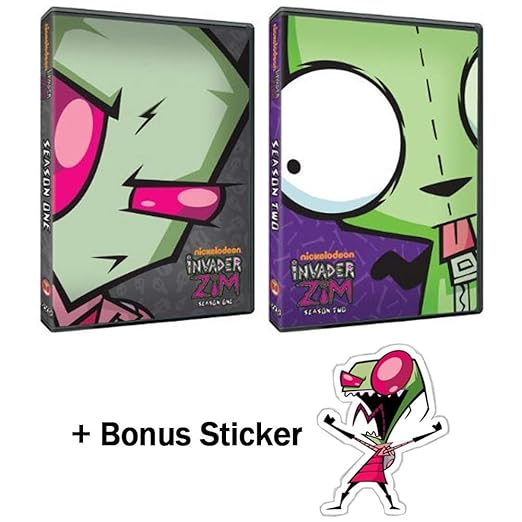 Amazon.com: Invader Zim: Complete Nickelodeon Series Seasons 1-2 DVD ...