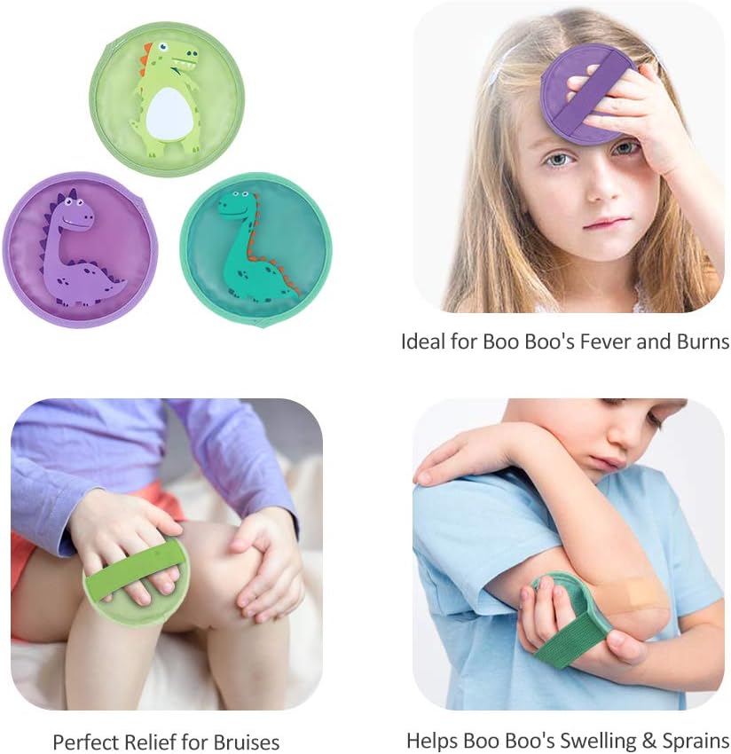Hilph®Kids Cold Packs for Injuries, Reusable Children Ice Packs Cold ...