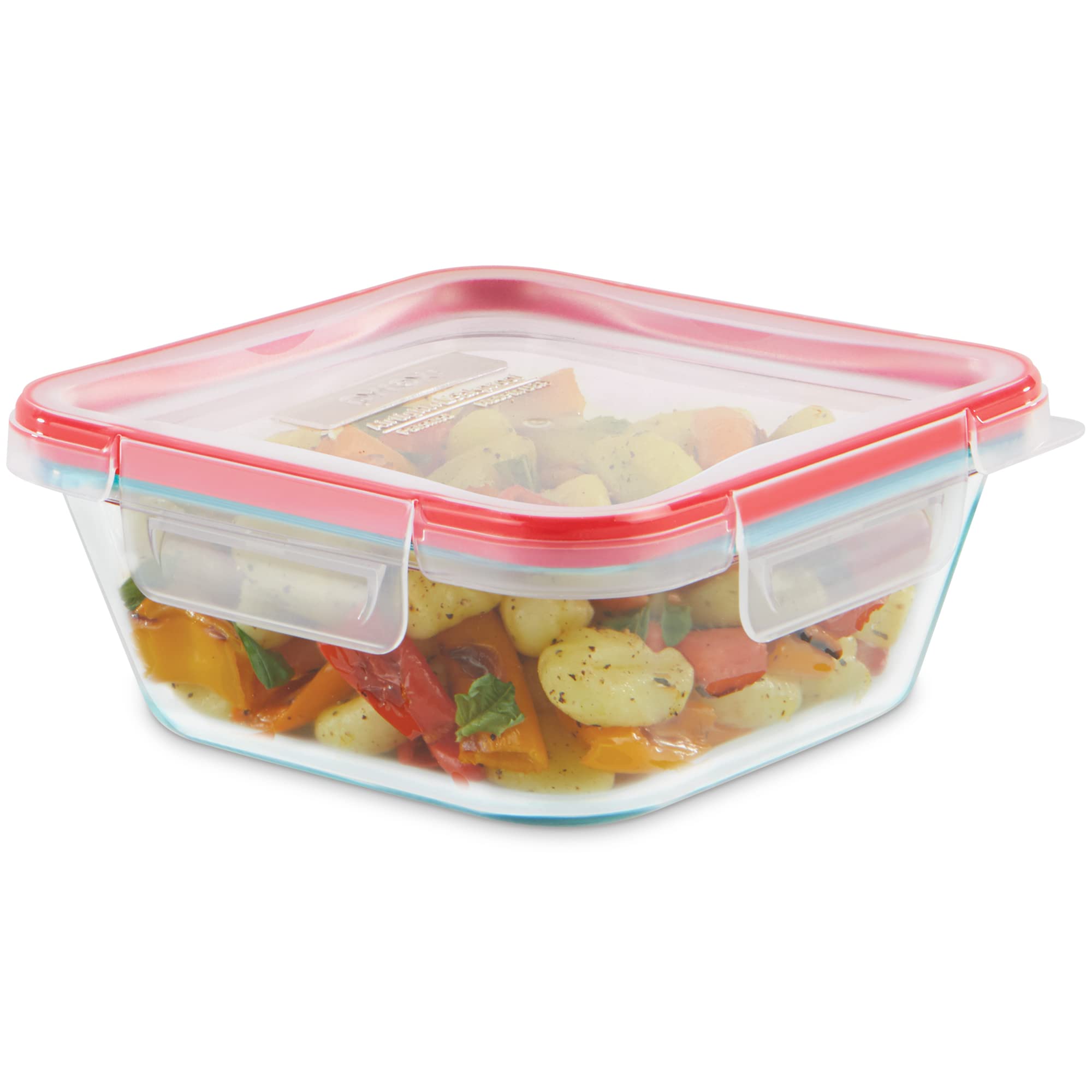 Pyrex Freshlock Glass Food Storage Container, Airtight & Leakproof ...