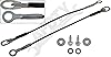 APDTY 49652 Tailgate Cable - 16 In. Replaces 90460-8B400, 904608B400 in ...