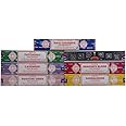 Amazon.com: Satya Assorted Incense Sticks 7 Pack of Nag Champa, Superhit,Patchouli, Sandalwood ...