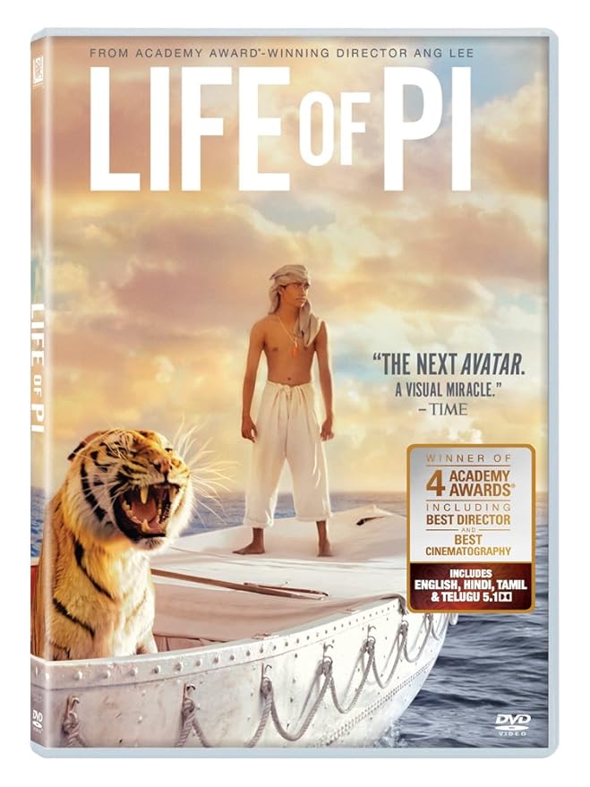 Life of Pi: Amazon.in: Suraj Sharma, Irrfan Khan, Adil Hussain, Ang Lee ...