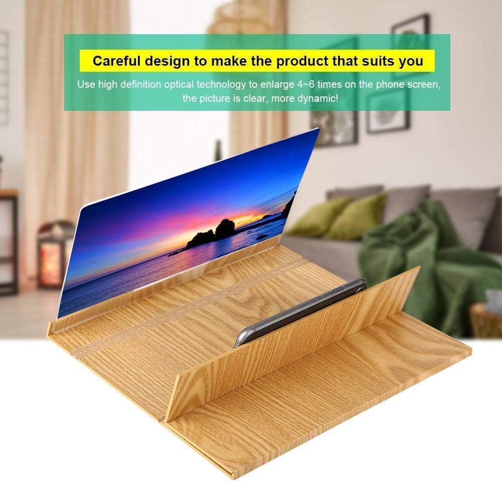 Vbestlife 12” Screen Magnifier Smartphone Magnifying Glass, Anti ...