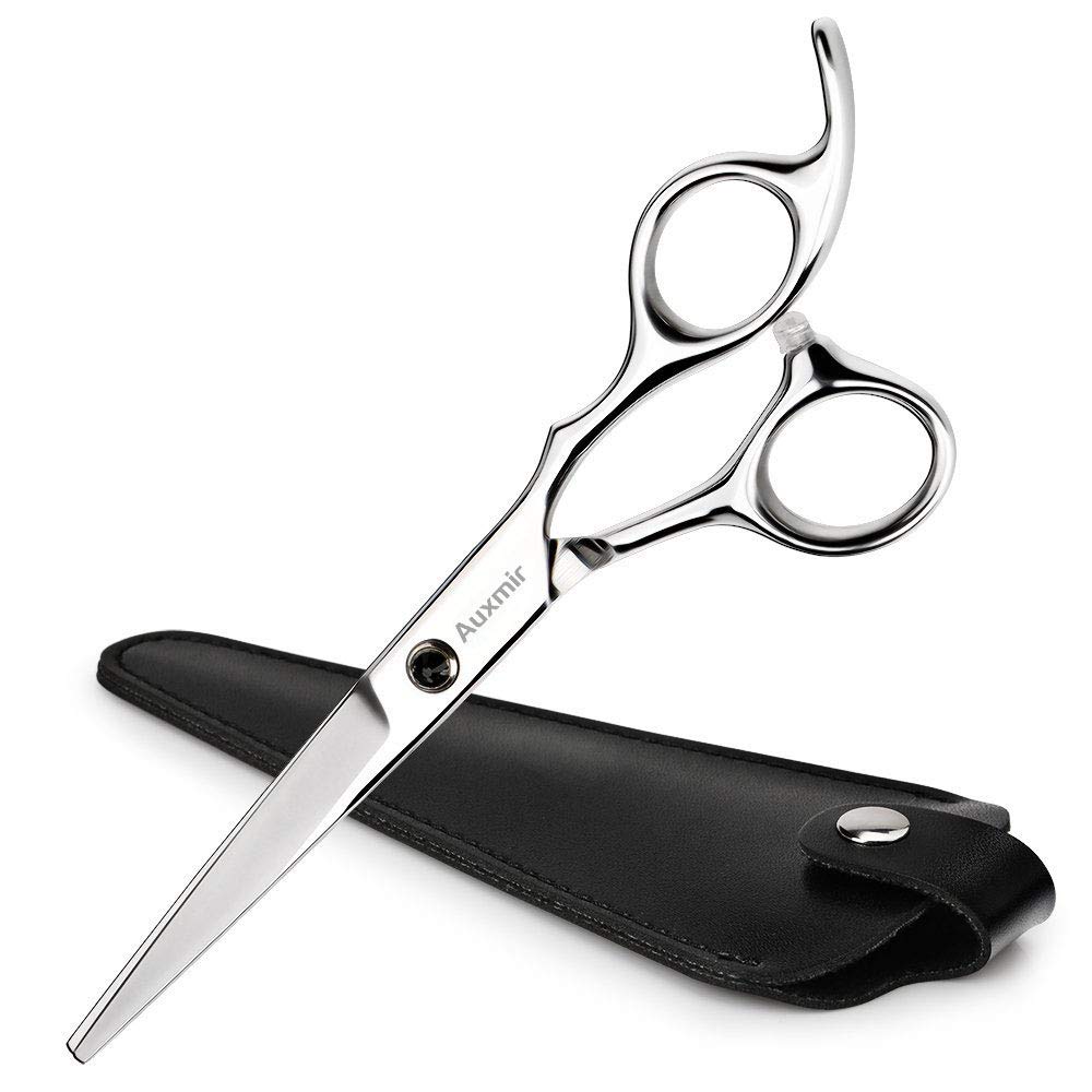 Auxmir Haarschere Friseurschere aus Edelstahl mit Scharfer und Präziser ...