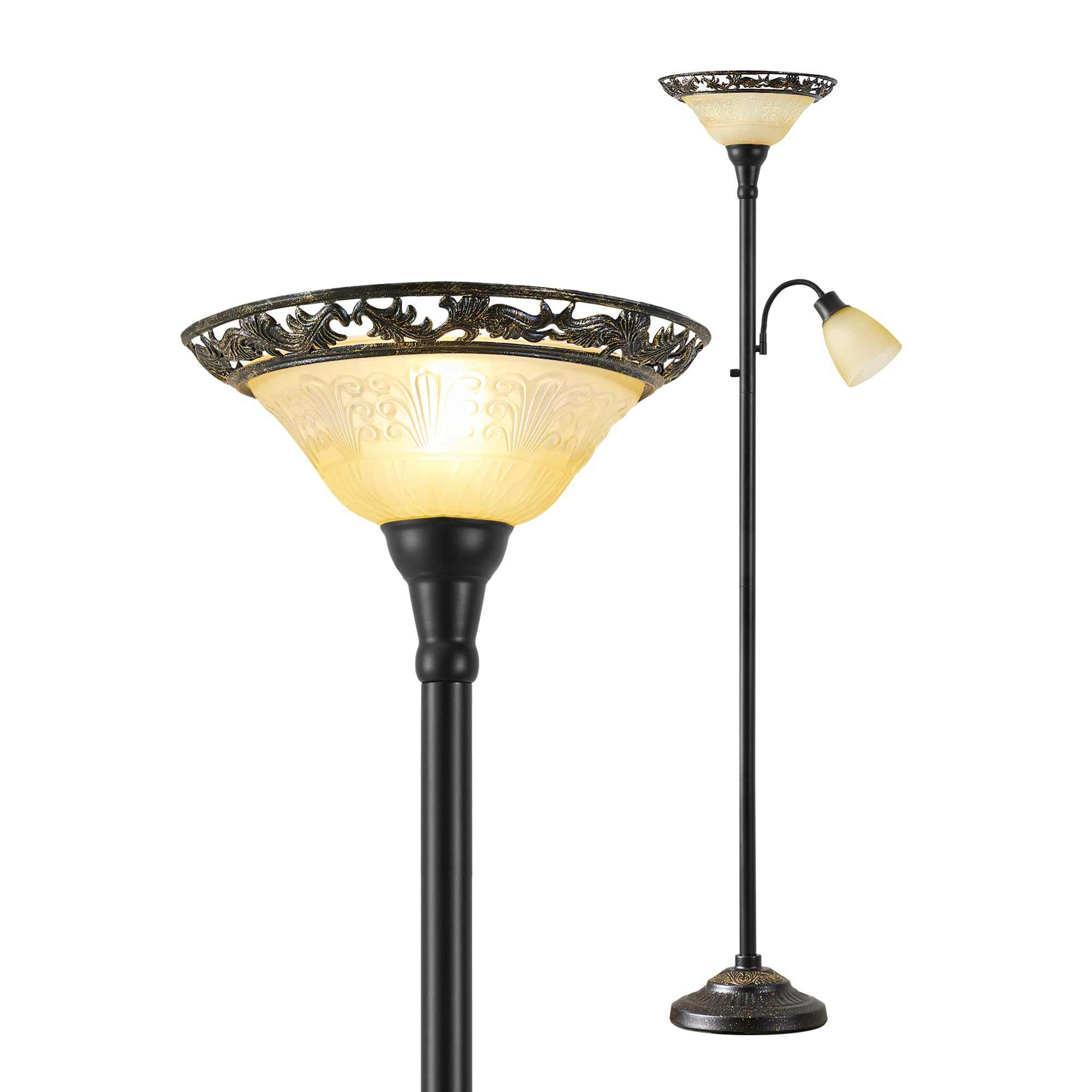 Luvkczc Torchiere Floor Lamps for Living Room, 70" Lamps for Living ...
